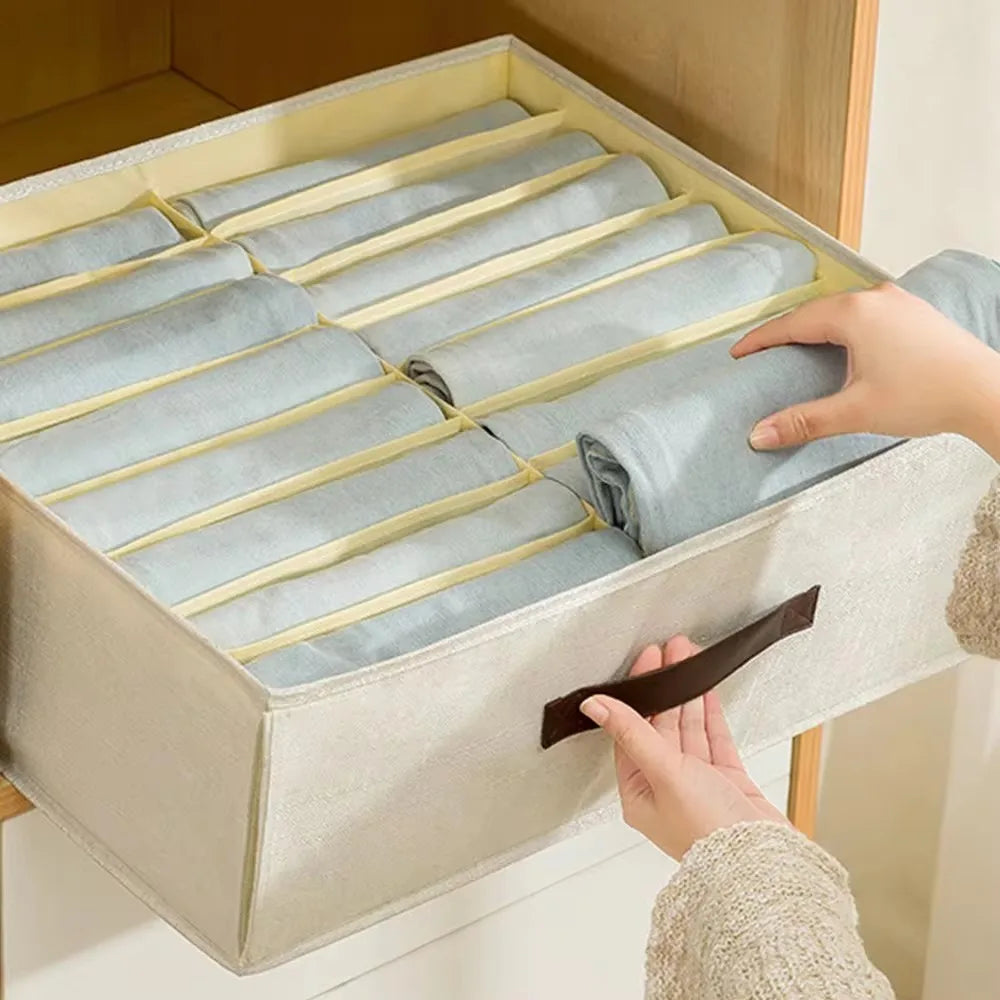 Collapsible Drawer Organizer With Multiple Adjustable Compartments on ...